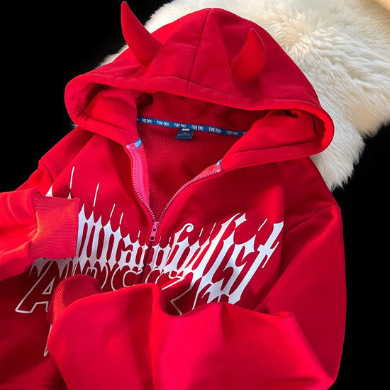 Bluza z rogami Y2K UNISEX – STREETWEAR COUNTRY